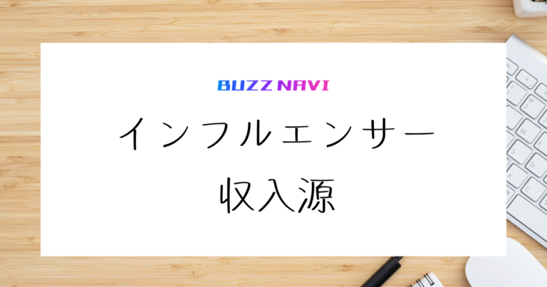 インフルエンサーの収入源とは？SNS別の目安収入や内訳を解説！